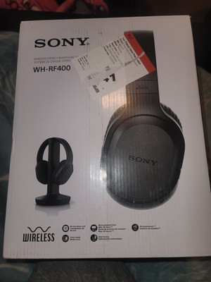 Sony RF400 Wireless Home Theater Headphones - Black 27242914001| eBay