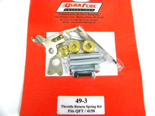 Quick Fuel 49-3 Throttle Return Spring Kit For Holley QFT AED 4150 ...