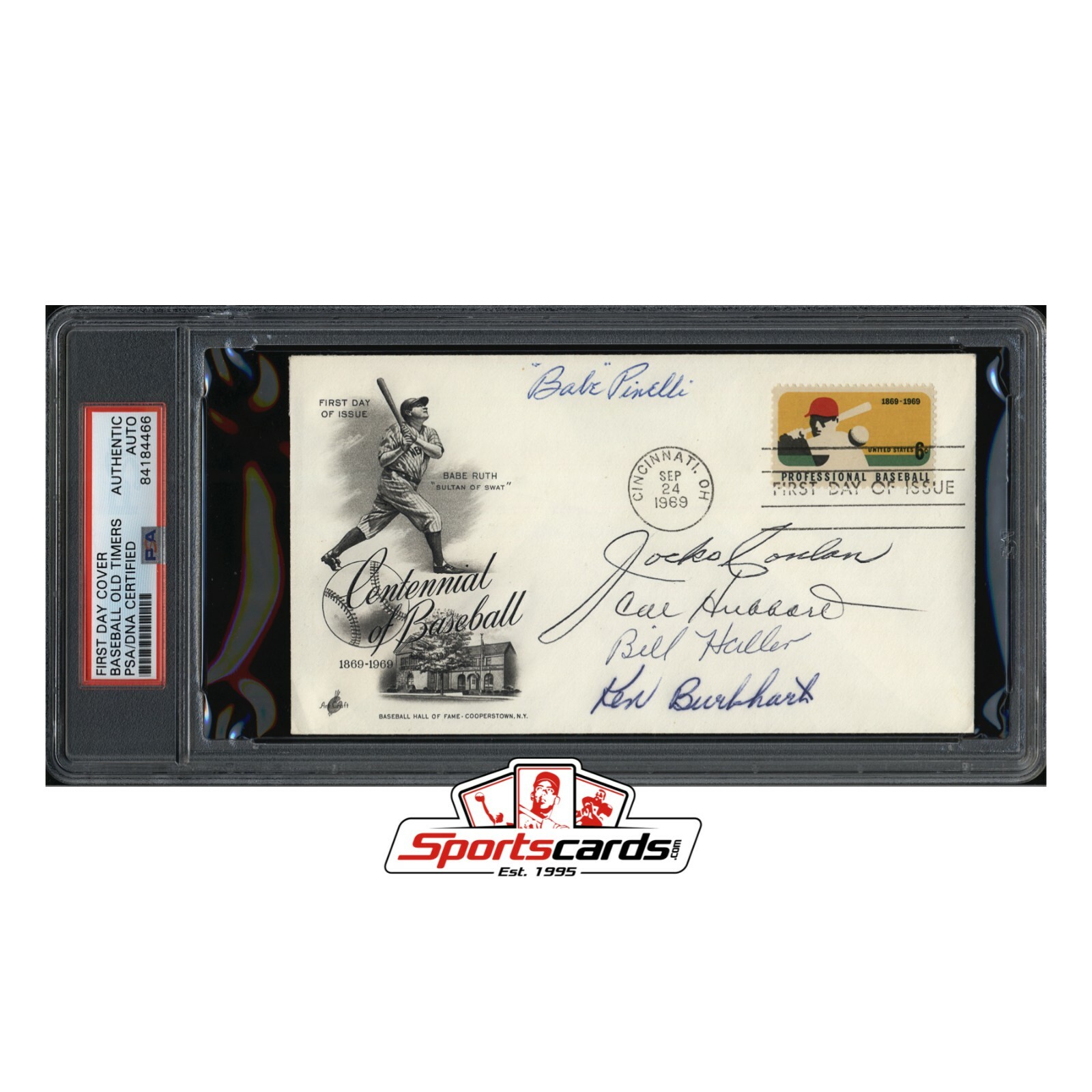 5 Baseball Old Timers Signed First Day Cover Issue MLB PSA/DNA | eBay