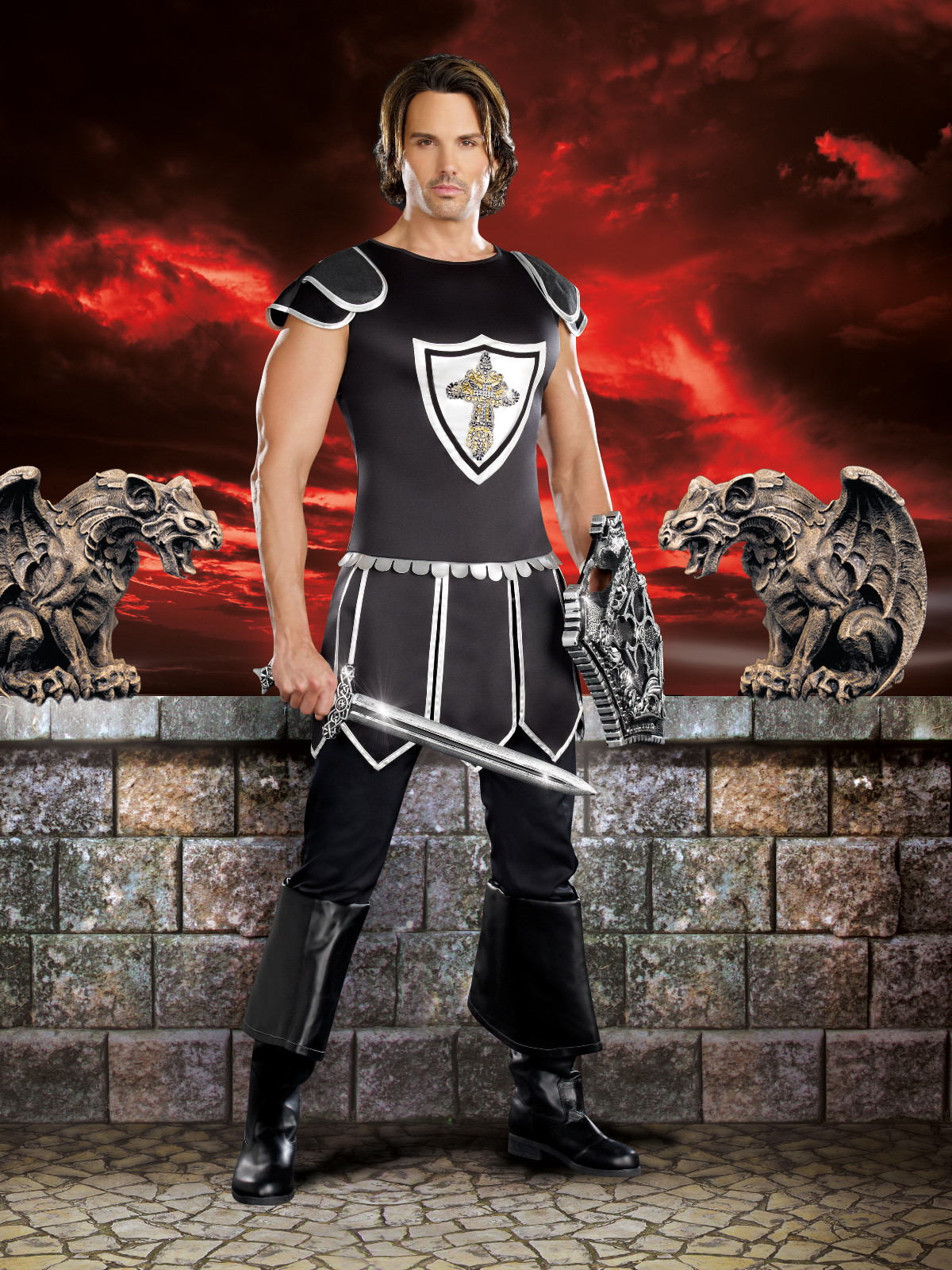 Medieval Knight Costume Men