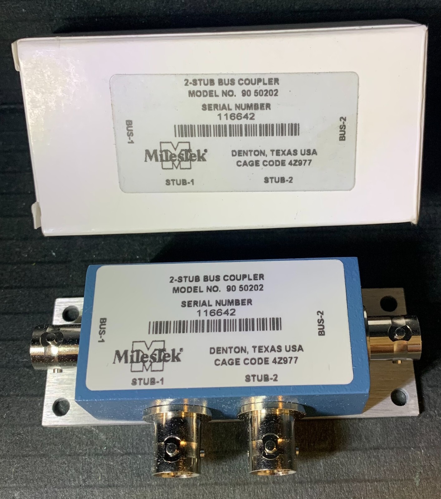 MilesTek 2-stub Compact Bus Coupler 90-50202 for sale online | eBay