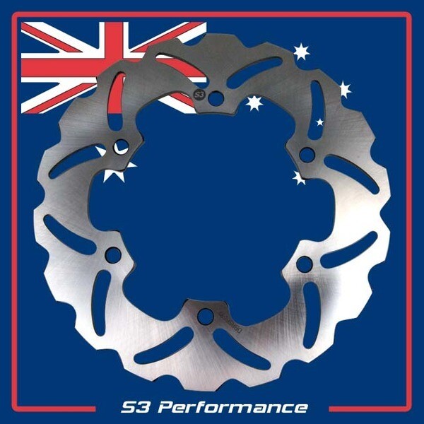 Rear Brake Disc Yamaha YZF-R1 YZFR1 R1 2002-2003 02-03 | eBay