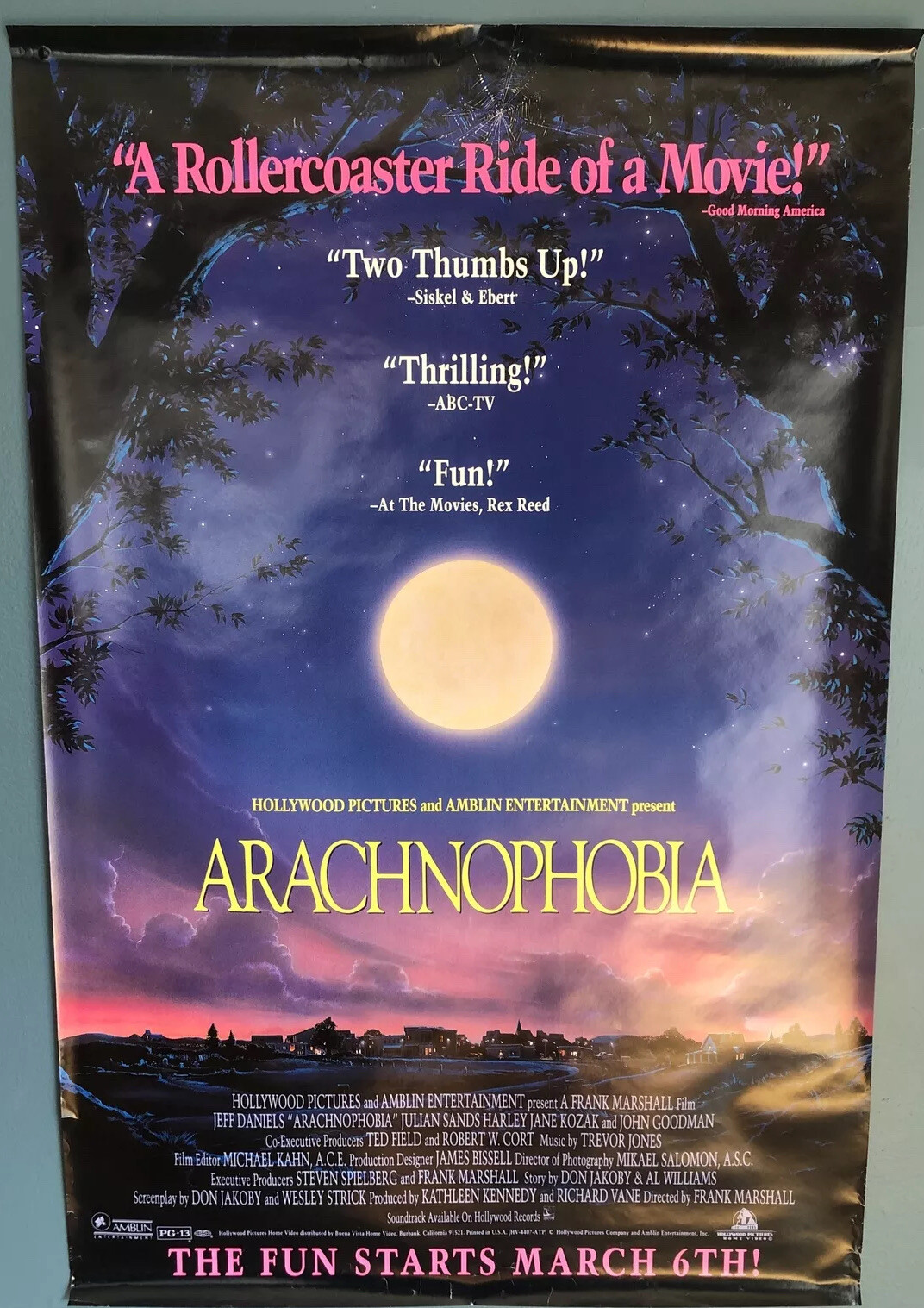 Arachnophobia Poster