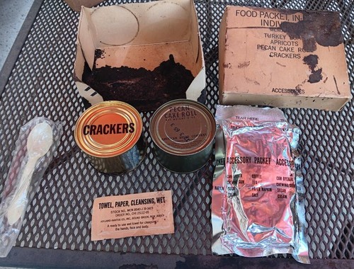 Vintage Military Aviation Food Ration In-Flight Menus 10 & Unk Menu - 2 ...