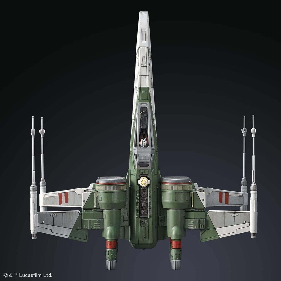 Bandai 5058313 Star Wars X-Wing 'The Rise of Skywalker' 1/72 Scale ...