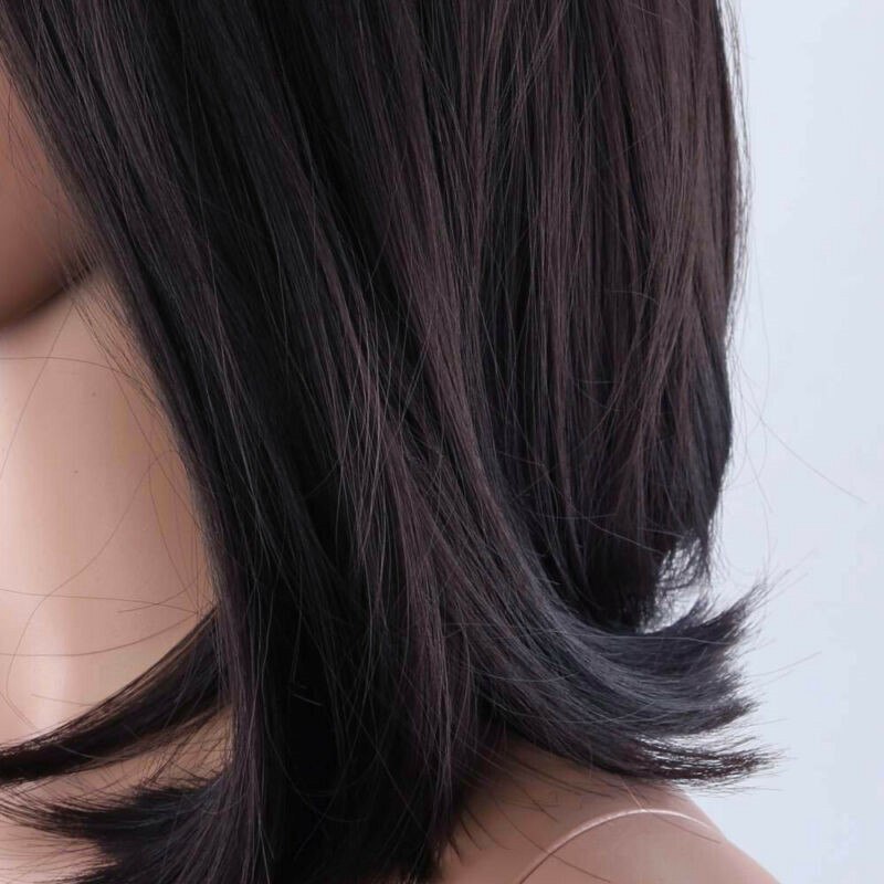 Hair Lifelike Women Straight Wigs Short Wig BOB Cut Human Brazilian For ...