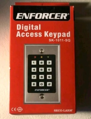 Seco-Larm Enforcer SK-1101-SQ Digital Access Keypad Brand New | eBay