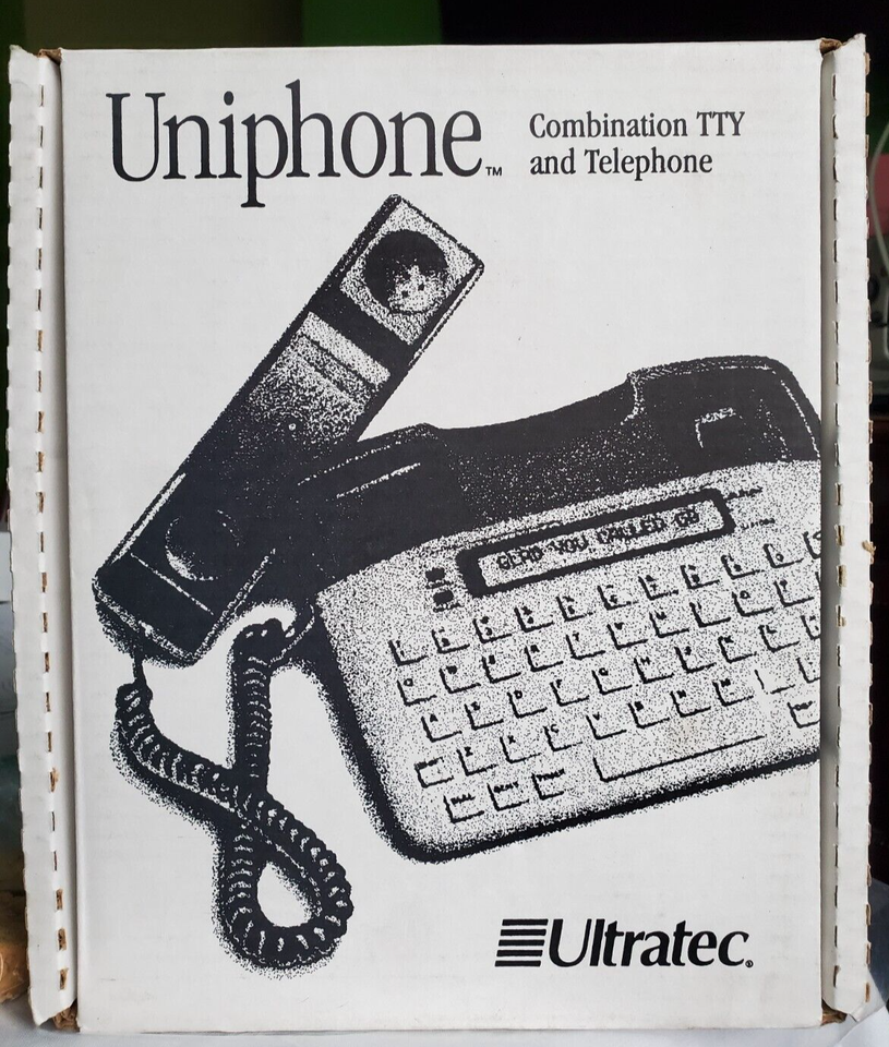 Ultratec Uniphone 1000 Combination TTY and Telephone | eBay