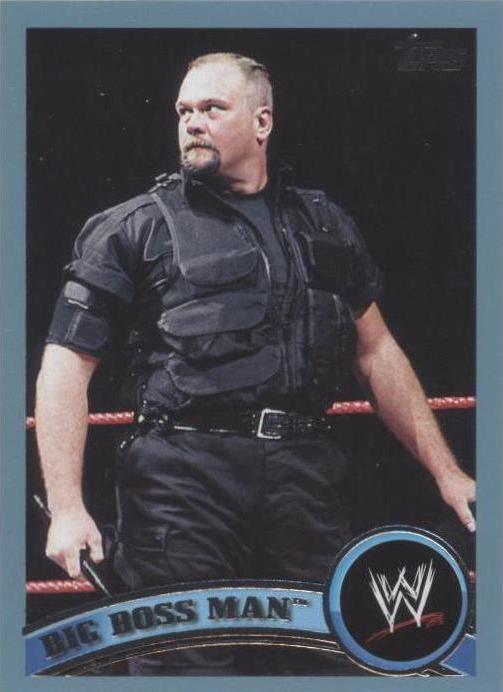 2011 Topps WWE - Big Boss Man #99 Blue /2011 for sale online | eBay