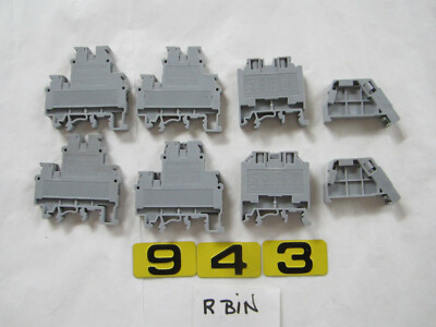 CONNECTWELL TERMINAL BLOCKS - (4)CDL4UN , (2)CTS6U , (2)CA802 LOT OF 8 ...