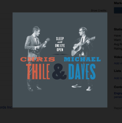 Chris Thile & Michael Daves - Sleep With One Eye Open - American ...