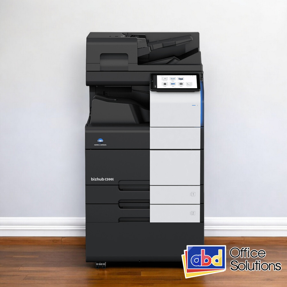Konica Minolta Bizhub C300i A3 Color Laser MFP Copier Printer Scanner ...