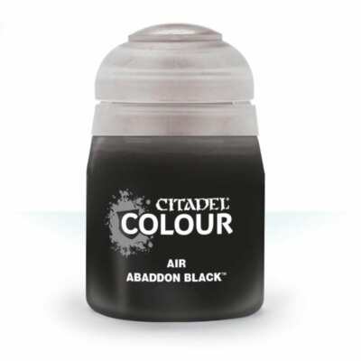 Paint - Citadel Air - Abaddon Black (24ml) | eBay Australia