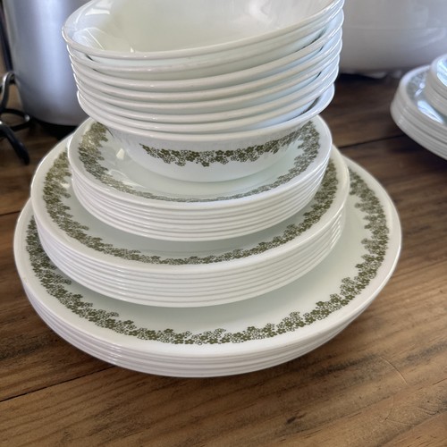 Corelle Vintage Spring Blossom/Crazy Daisy Dinnerware 32 Pc Set ...