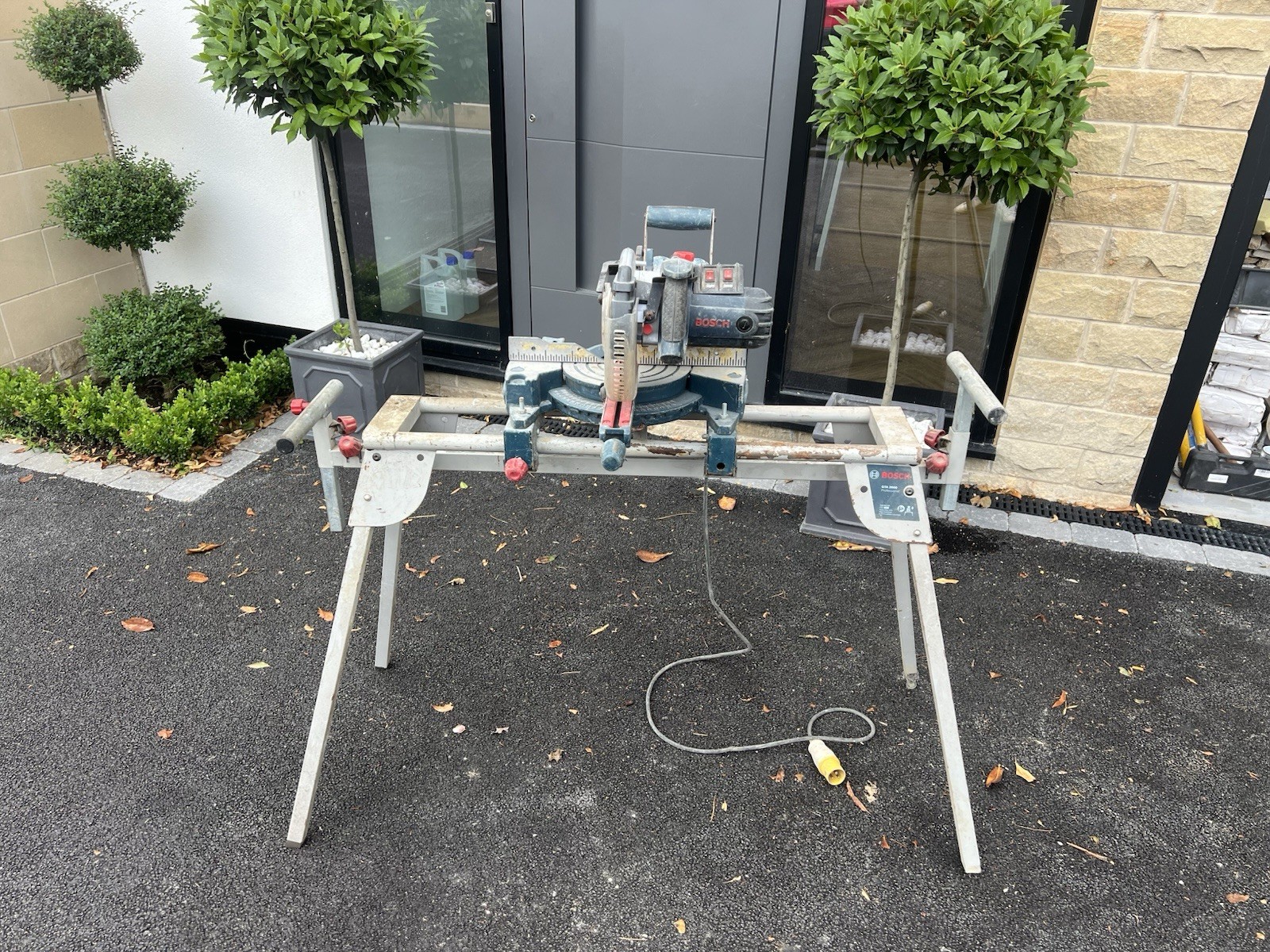 Bosch Sliding Mitre Saw GCM 10 SD Professional… With Stand. | eBay UK