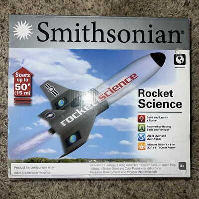 Smithsonian Science Rocket Science Kit STEM Activities Build & Launch ...