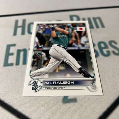 Cal Raleigh Topps Japan Edition #169 Mariners Rookie Card PWE | eBay