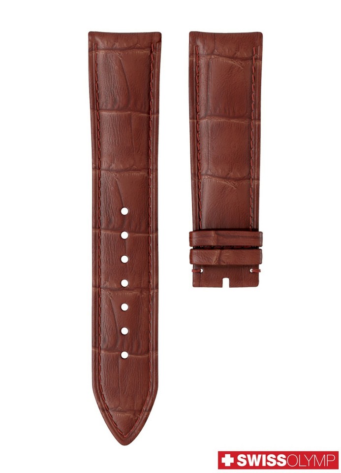 For HUGO BOSS BROWN Watch Strap Band Genuine Leather For Buckle Clasp ...