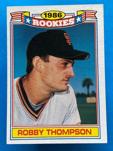 1987 Topps Rookies Commemorative Set Robby Thompson #21 | eBay