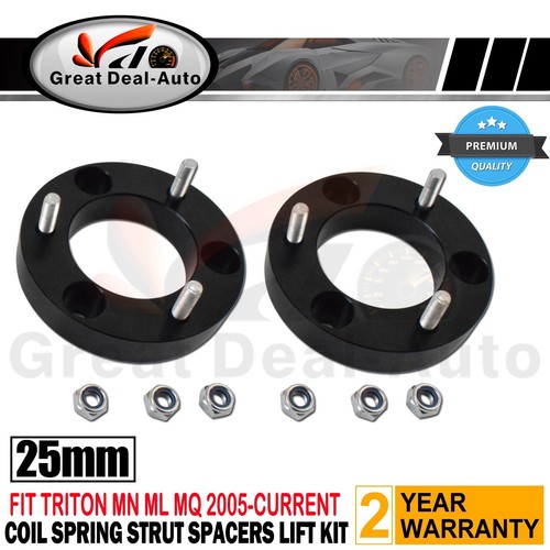 25MM STRUT SPACERS FIT FOR MITSUBISHI TRITON MN ML MQ COIL SPRING LIFT ...
