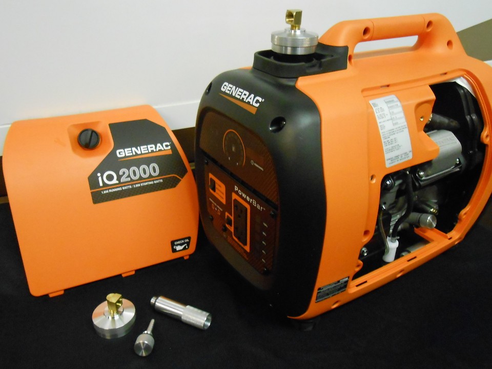 GENERAC IQ2000 INVERTOR GENERATOR EXTENDED RUN ** SINGLE ** MARINE FUEL ...