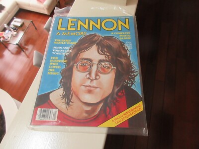 LENNON A Memory Magazine 1980 A Complete Photo Album John and Yoko Rare ...