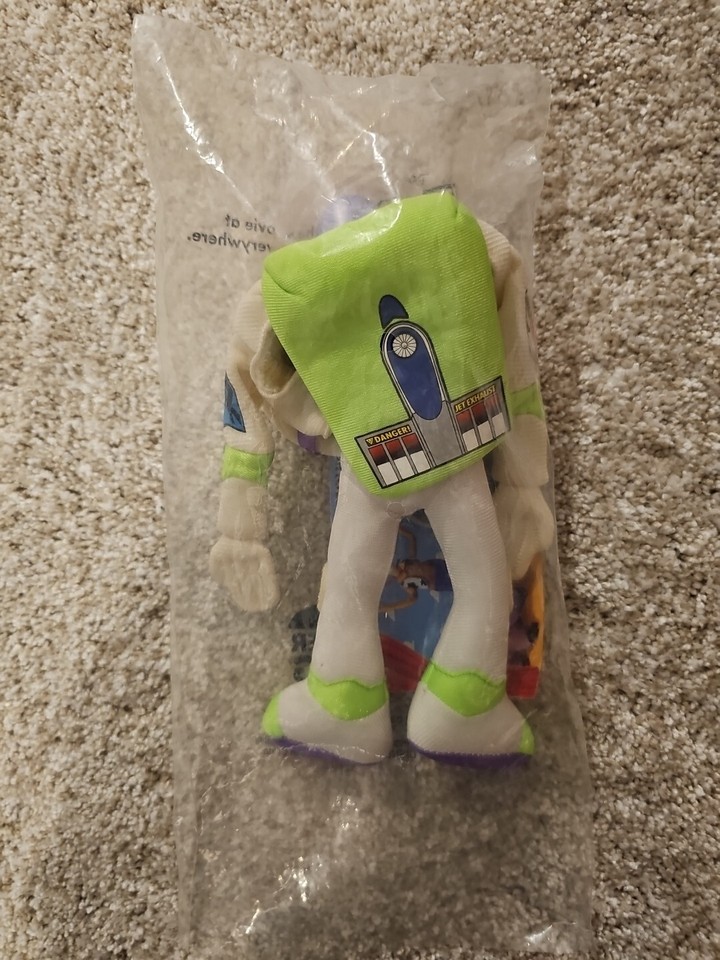 Burger King Buzz Lightyear Toy Story Pals Plush Puppet New In Bag ...