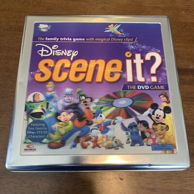 Disney scene it? The DVD Game Deluxe 1st Edition Collectors Tin ...