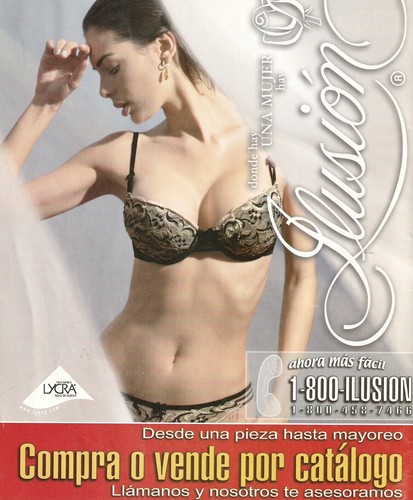 2004 Illusion Spanish Print Ad Sexy Woman Promo Ad For Selling 19x26.5cm TVyN17 | eBay
