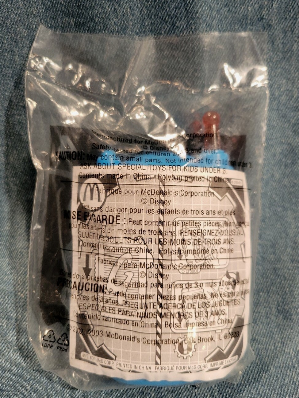 Vintage-'02-03 McDonald’s Inspector Gadget Toy #4 Brian's Reverse Dog ...