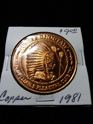 1981 Choctaw Copper Doubloon - Mardi Gras | eBay