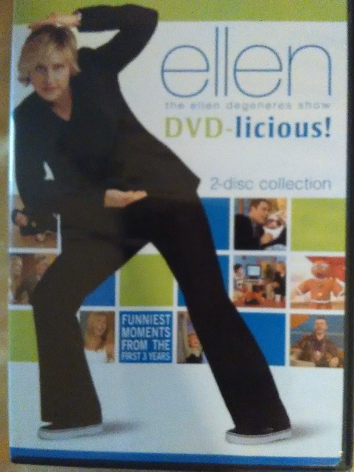 The Ellen DeGeneres Show: DVD-licious (DVD, 2006, 2-Disc Set ...