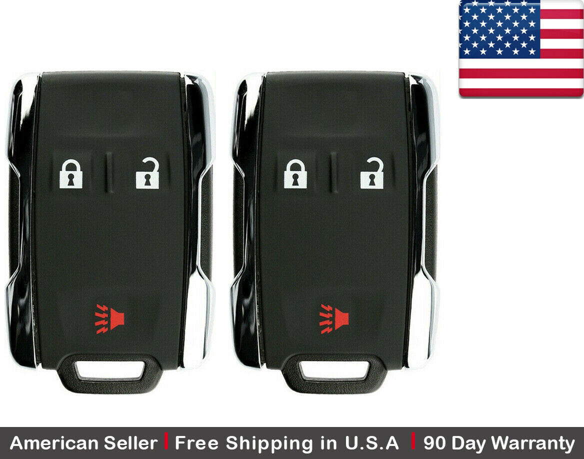 2x New Replacement Keyless Key Fob Remote For Chevy GMC 13577771 - | eBay