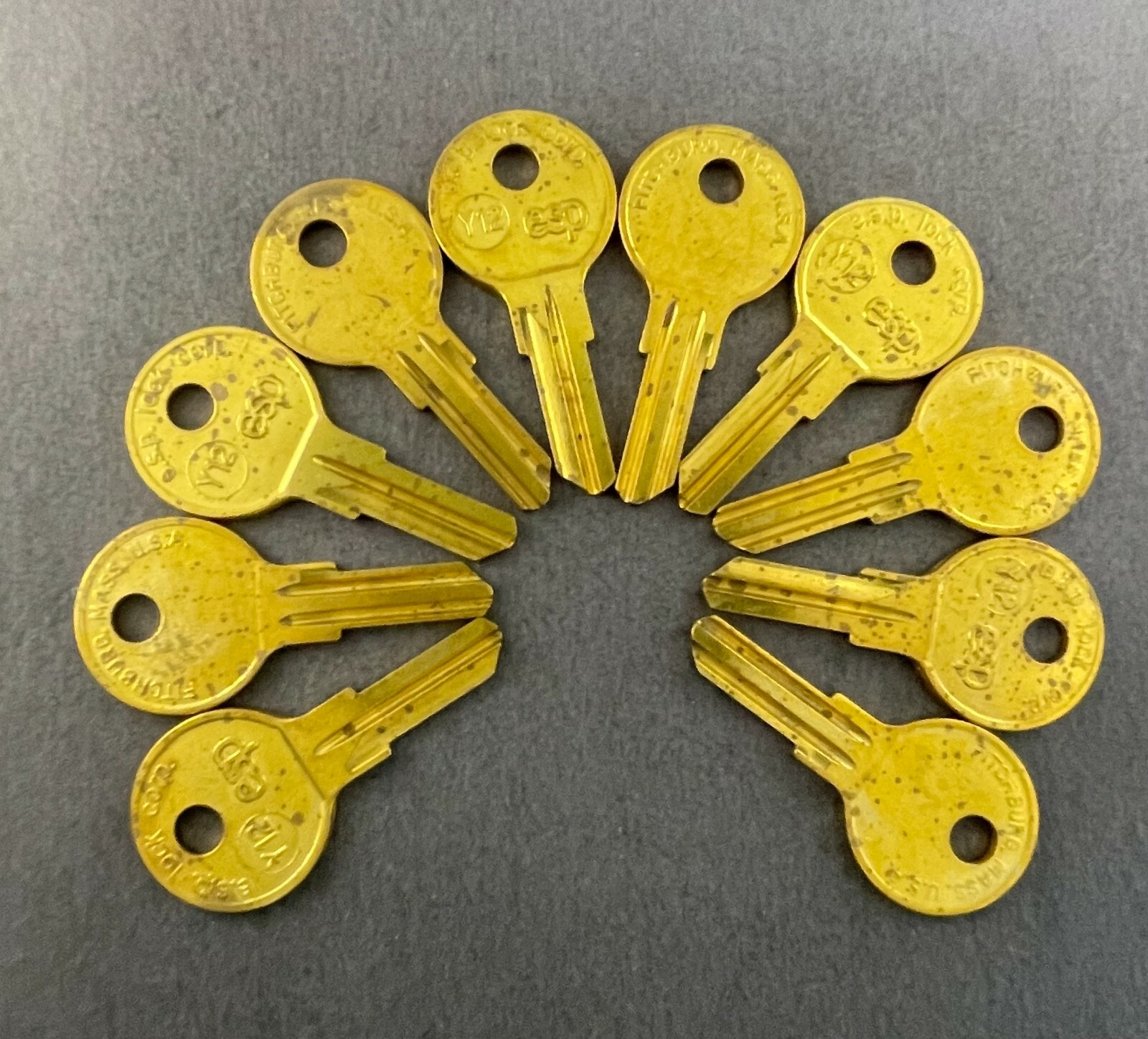 Lots of Y12 01122A YA-45D YJ1 O7NX Type Key Blanks | eBay