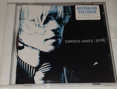 Darren Hayes : Spin (CD) Australian Exclusive w/ Bonus Tracks - FREE ...