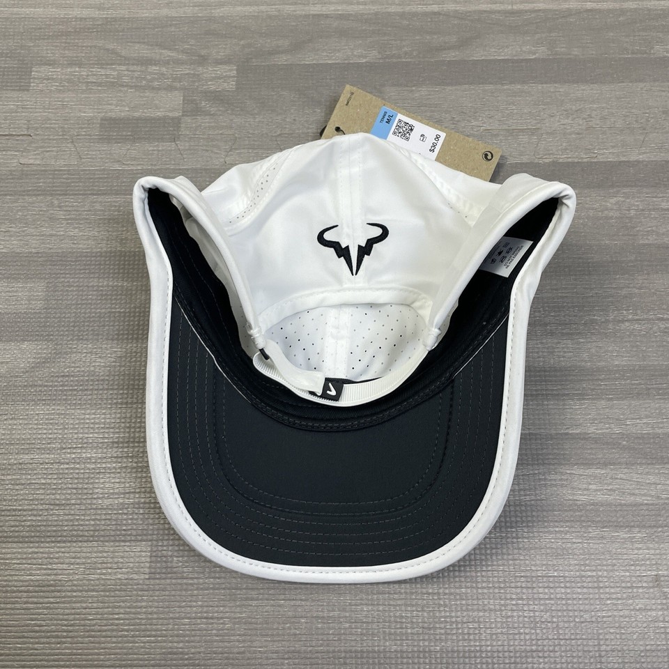 Nike Dri-Fit Rafa Nadal Logo Strapback Tennis Hat Cap Adult M/L FB5600 ...