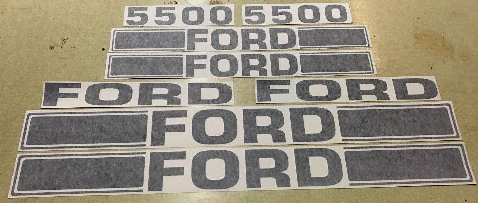 Ford 5500 Tractor Loader Decals | eBay
