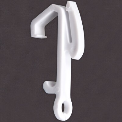 30x SWISH/SOLOGLIDE LIKE CURTAIN GLIDERS Hooks Rail Runners Nylon Track ...