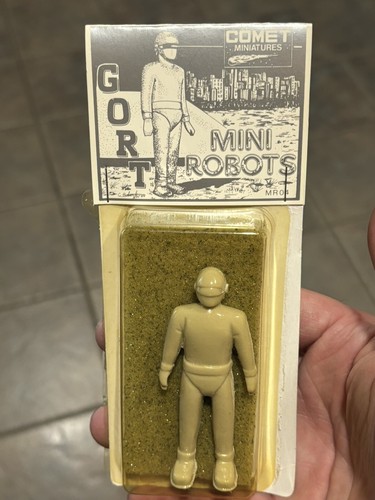 Rare Comet Mini Robots GORT Model Aluminum Figure New In Packing | eBay