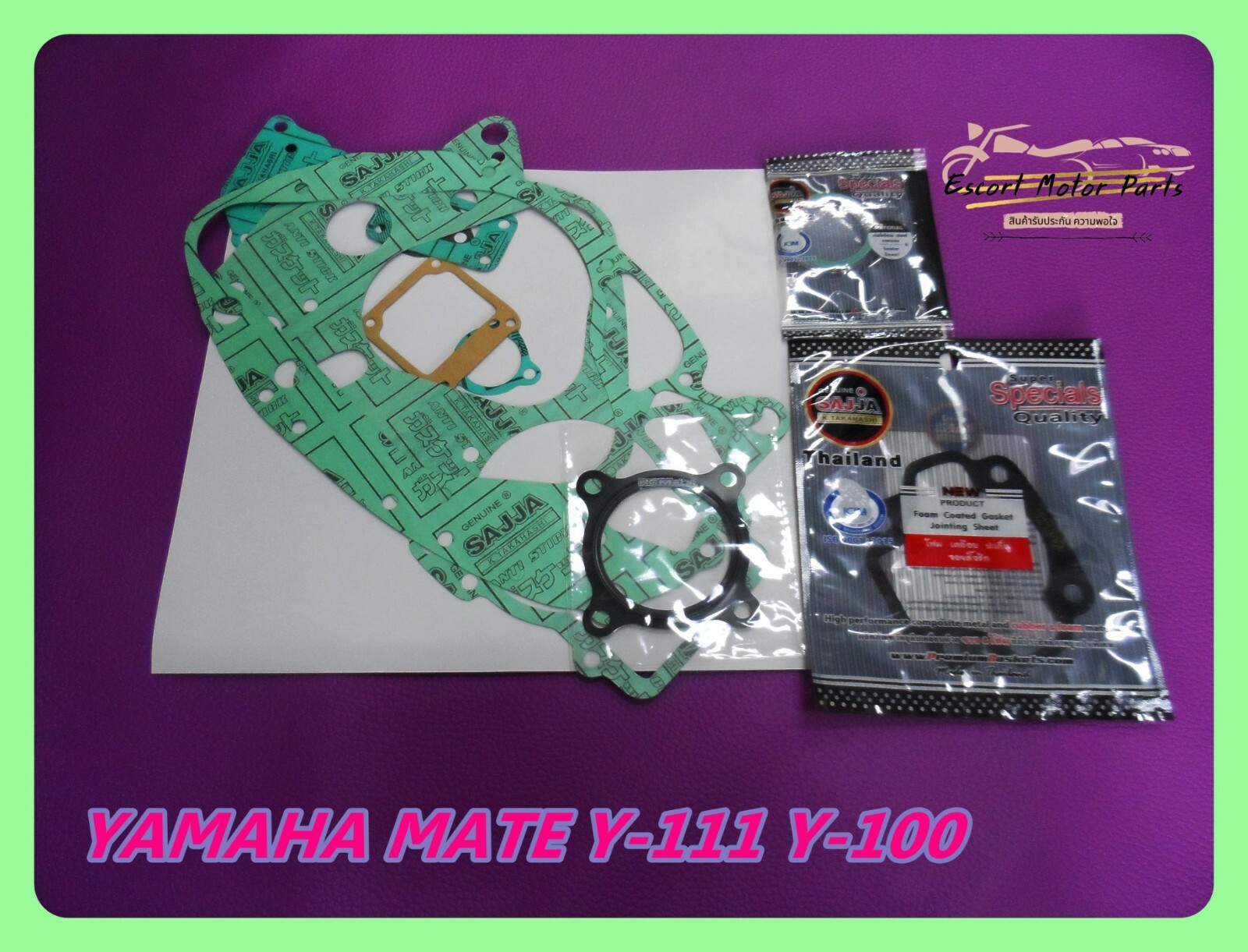 Fit Yamaha Mate Y111 Y100 Gasket Complete Set **es402** | eBay