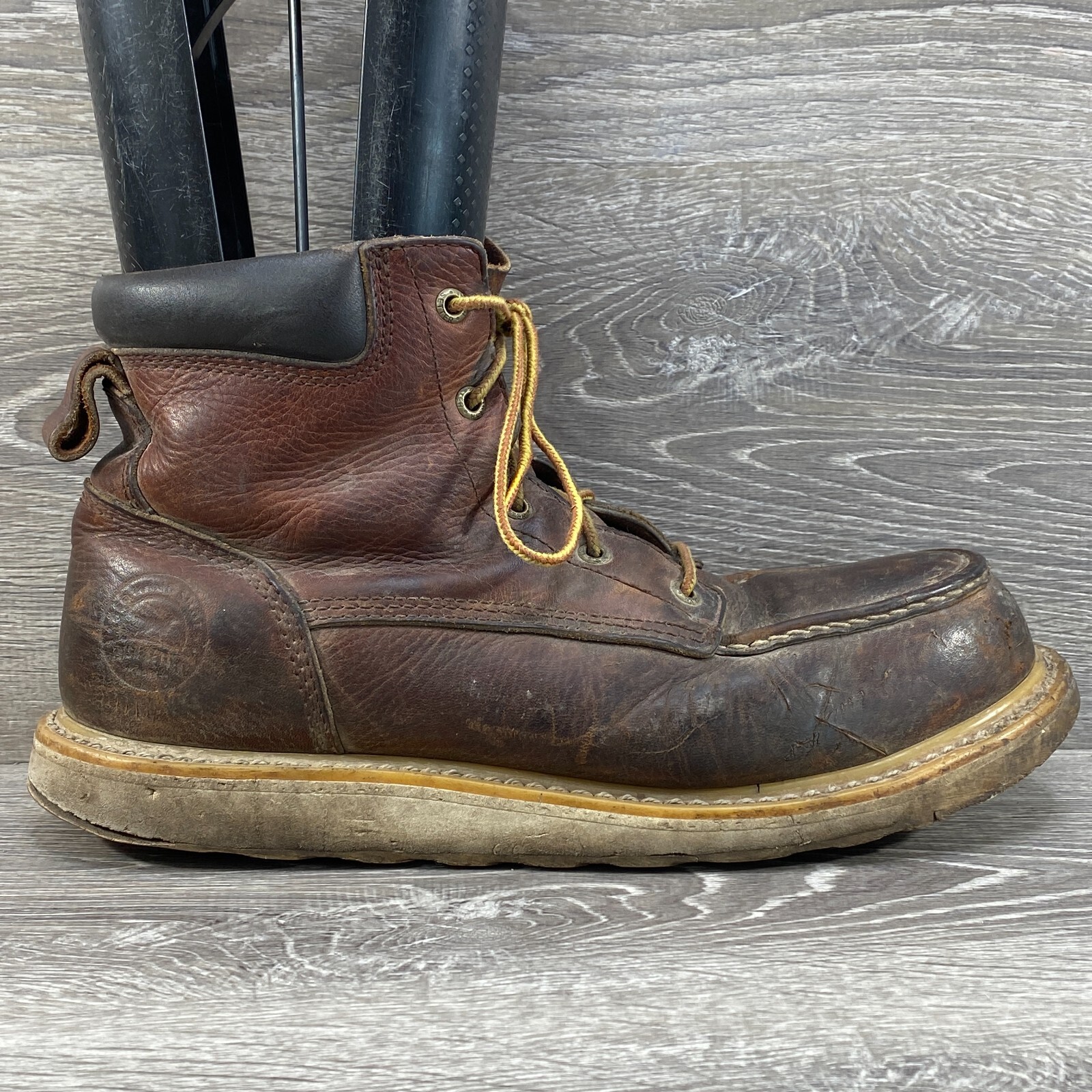 Irish Setter Men's Ashby 83606 Brown Leather Aluminum Toe Work Boots ...