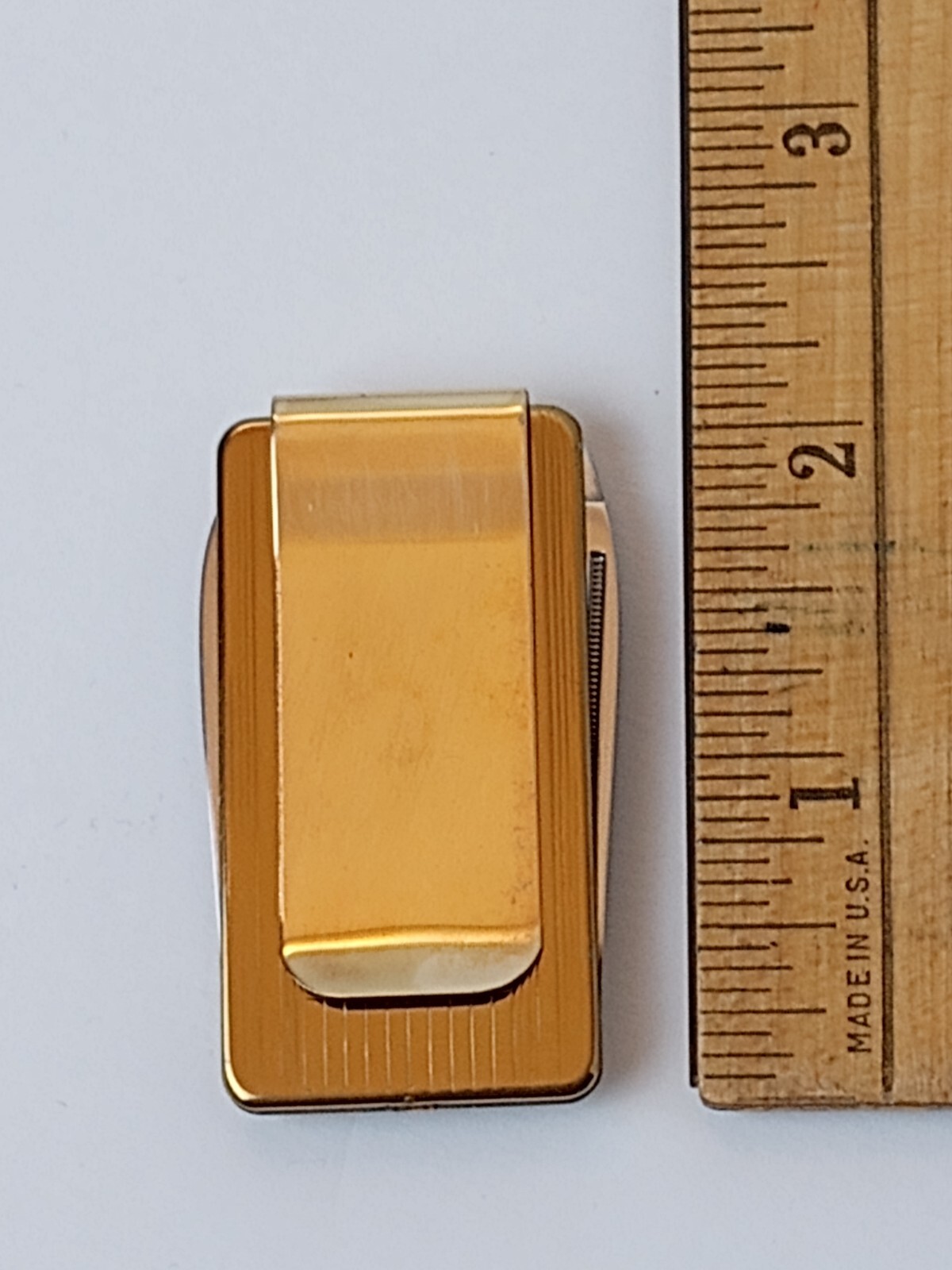 Vintage Imperial Stainless Usa Steel Money Clip Pocke… - Gem