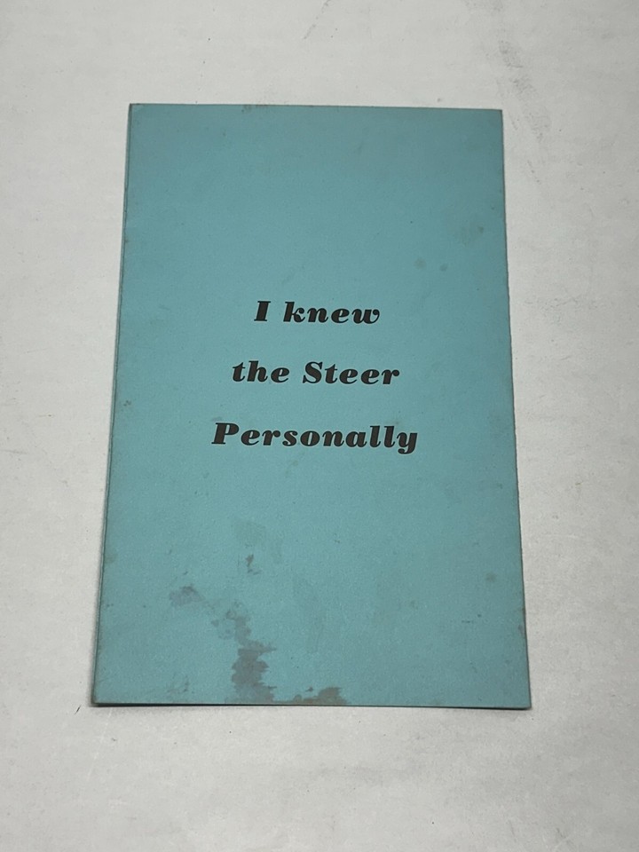 Vintage 1970s Restaurant Menu - "Fat Boy" Whopper Burger, Foot Long Hot ...