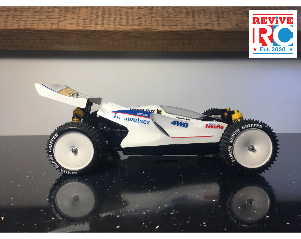 Clear Custom Tamiya Manta Ray Body Shell and Rear Wing by Revive RC | eBay