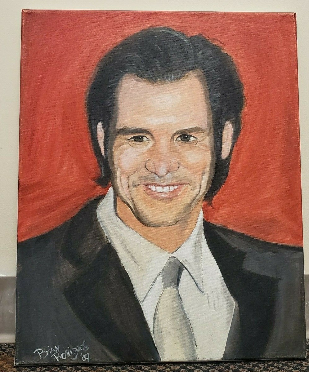 Jim Carrey Painting Jim Carrey Reveals His Impressive Art Talents In