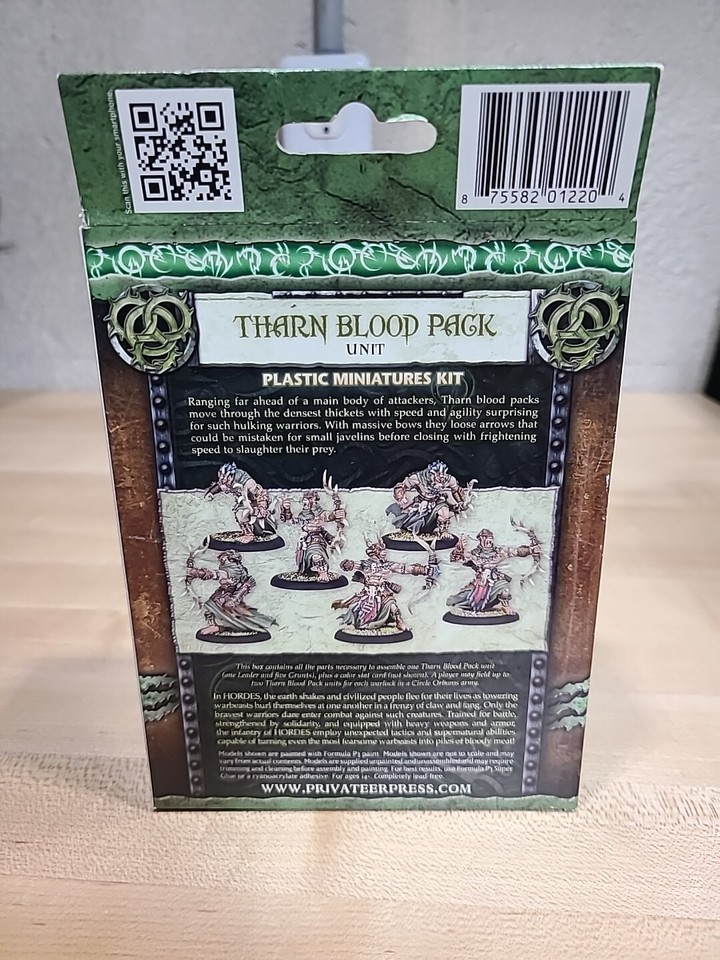 Warmachine Hordes PIP 72076 Tharn Blood Pack Unit Circle Orboros ...