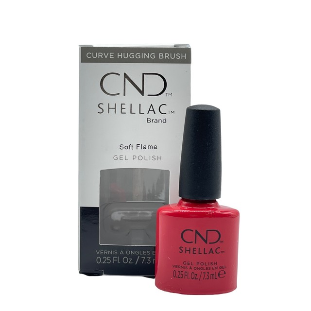 CND Shellac Gel Polish Soft Flame - .25 fl oz - C00930 for sale online ...