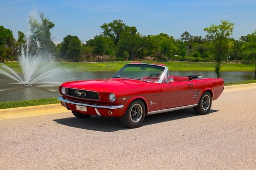 1966 Ford Mustang Convertible, Matching Numbers 289 V8, Auto, 1-Owne | eBay
