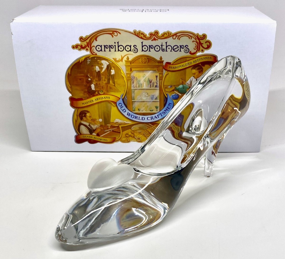 Slipper Gloine Cinderella Master Replicas Walt Disney Cinderella Glass
