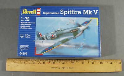 REVELL 1/72 SUPERMARINE SPITFIRE Mk V KIT FACTORY SEALED PARTS #04109 ...